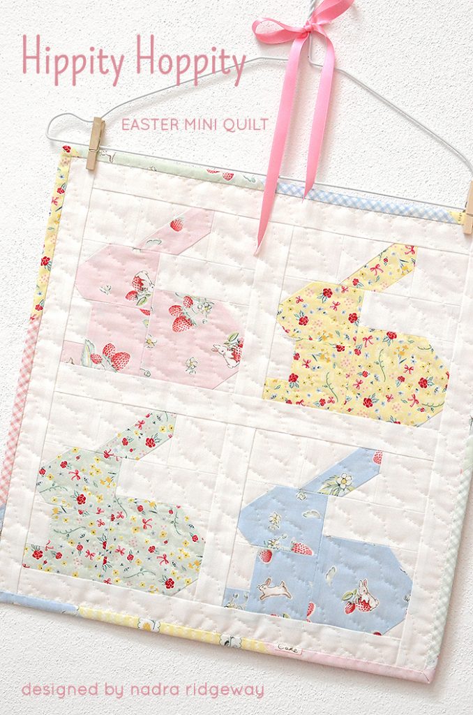 New Pattern: Hippity Hoppity Easter Mini Quilt - ellis & higgs