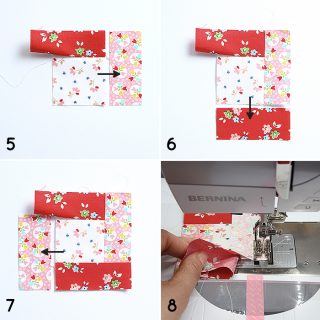 6 Köpfe 12 Blöcke – Februar: Bright Hopes Quilt Block Tutorial - ellis ...