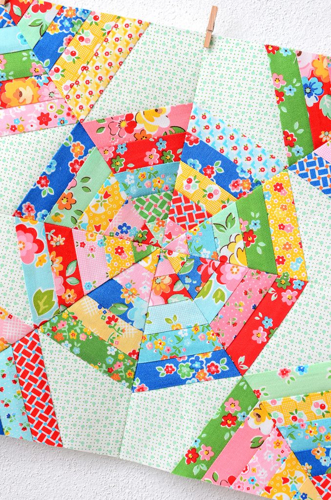 Spider Web Quilt Block - Foundation Paper Piecing fuer Ensteiger ...