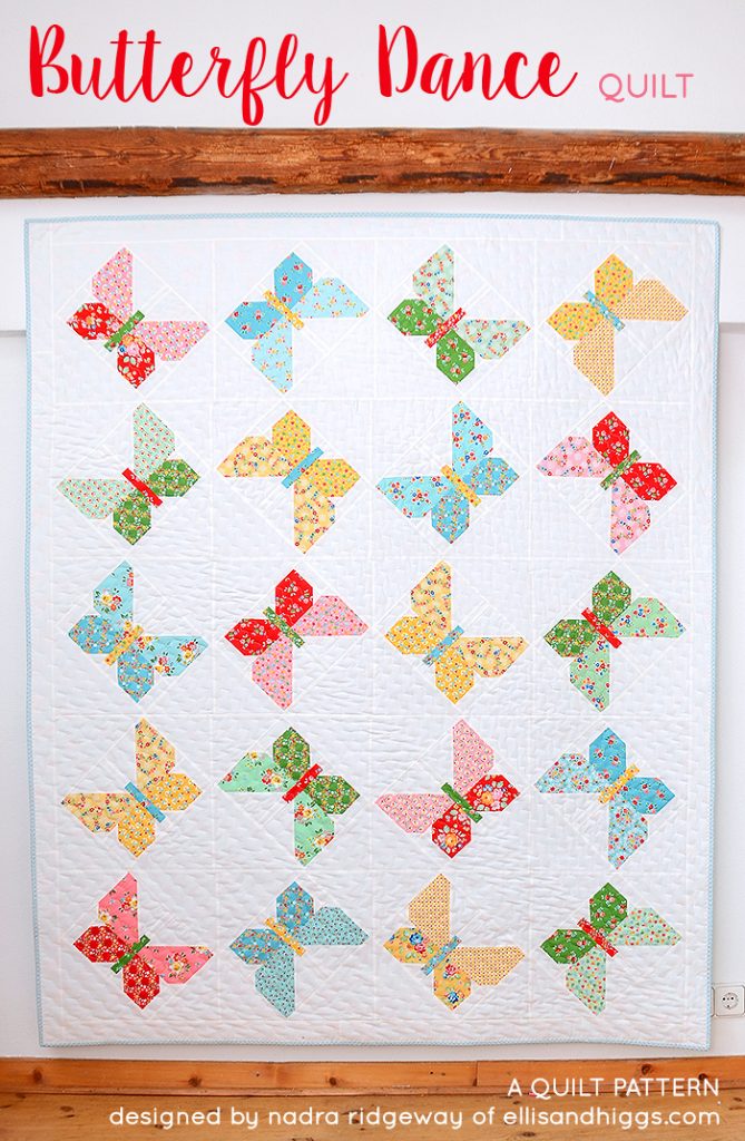 New Quilt Pattern / Neue Patchwork Anleitung: Butterfly Quilt - ellis ...
