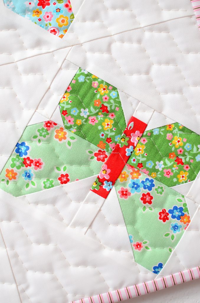 New Quilt Pattern / Neue Patchwork Anleitung: Butterfly Mini Quilt ...
