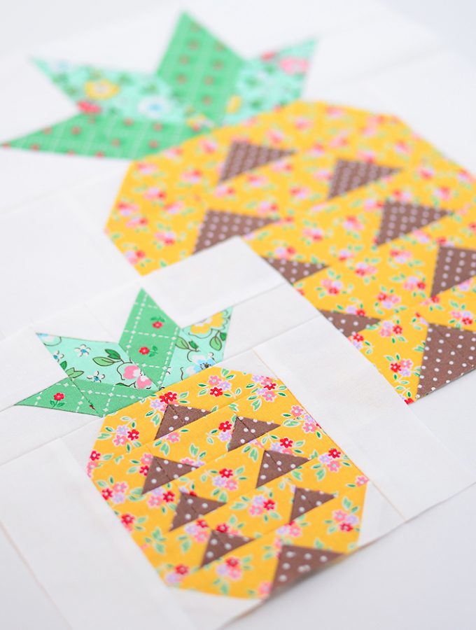 New Pattern - Pineapple Quilt Block - ellis & higgs