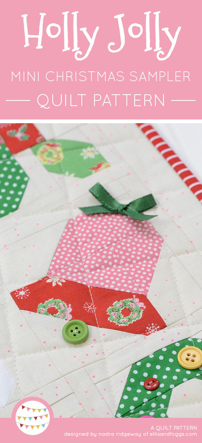 New Quilt Pattern / Neue Patchwork Anleitung: Mini Christmas Sampler ...