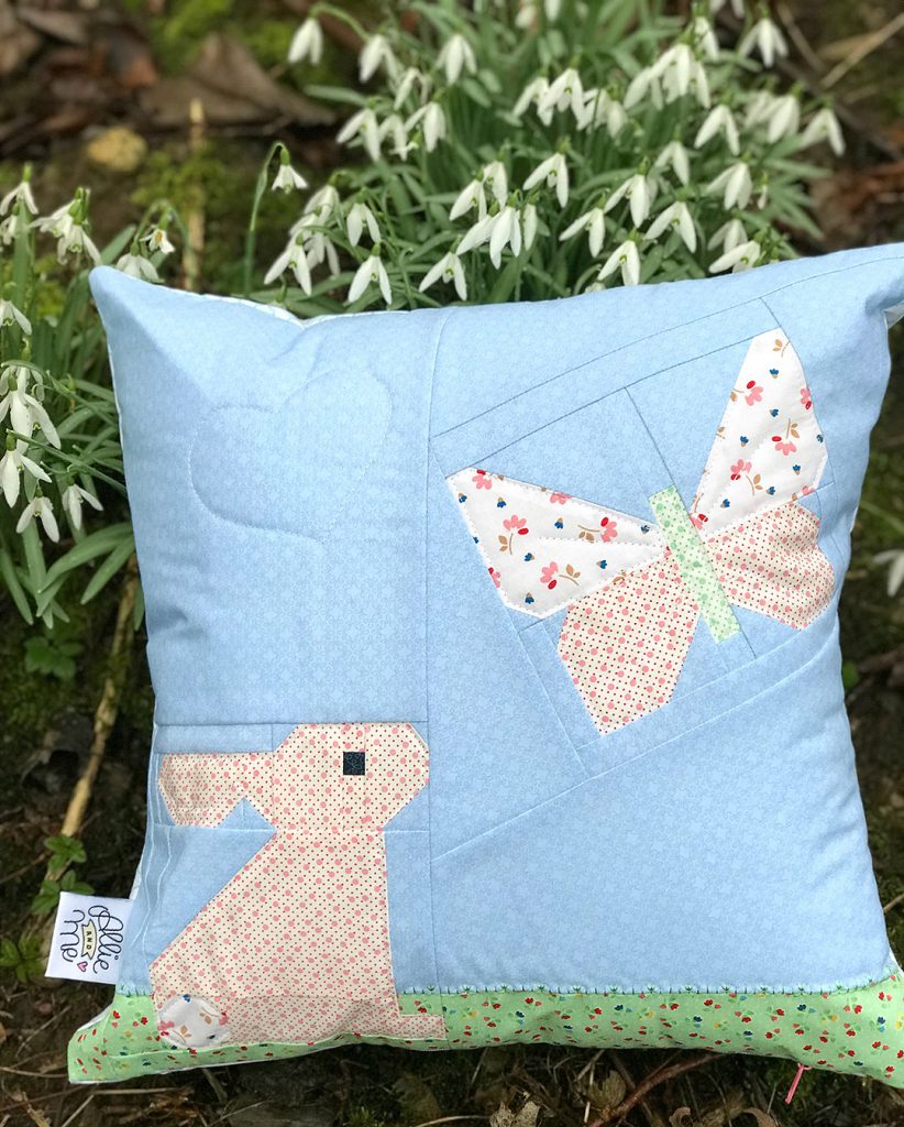 New Easter Quilt Patterns: Standing Bunny Quilt Block + {free Mini ...