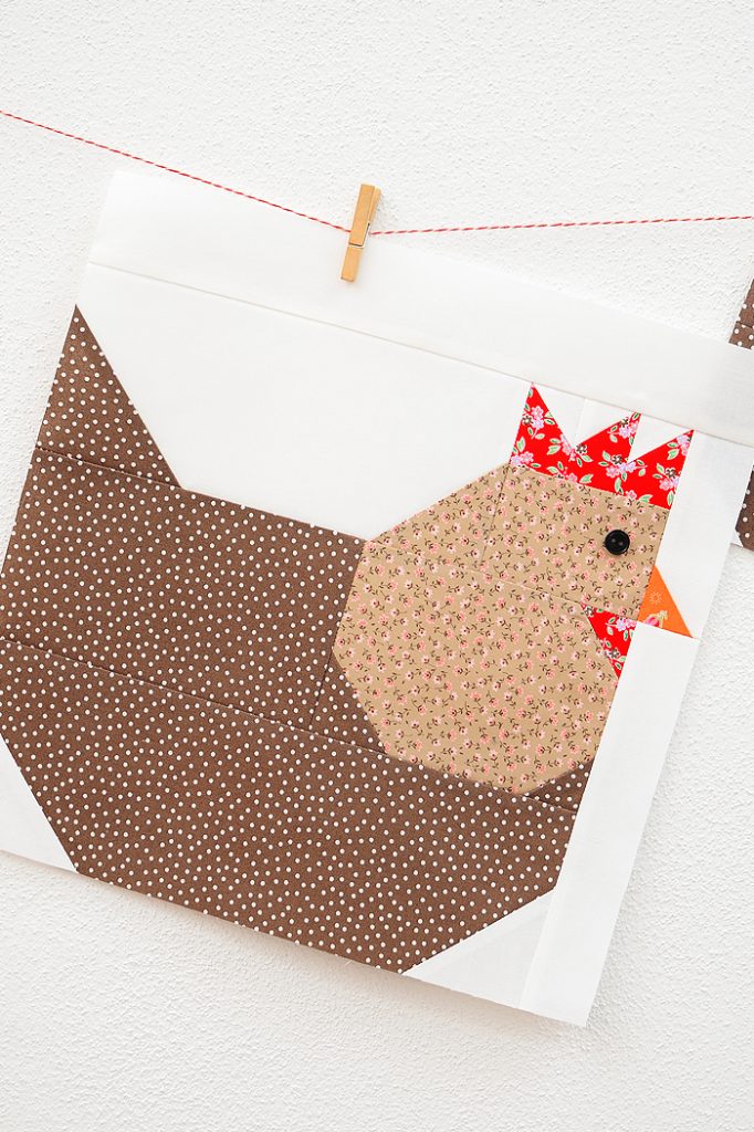 New Easter Quilt Patterns: Hen Quilt Block + {free Table Runner ...