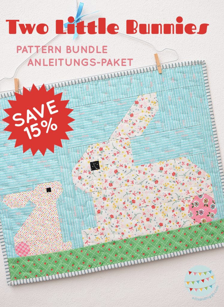 New Easter Quilt Patterns: Standing Bunny Quilt Block + {free Mini ...