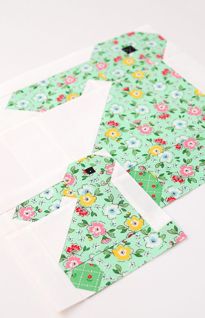 New Easter Quilt Patterns: Standing Bunny Quilt Block + {free Mini ...