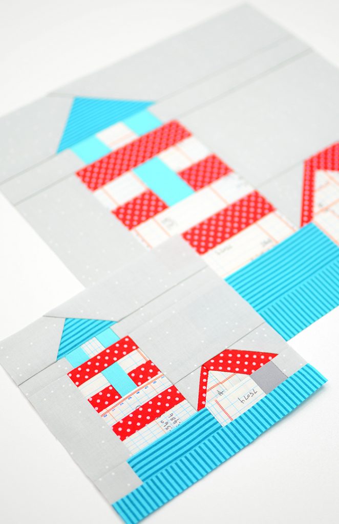 New Nautical Quilt Patterns: Lighthouse Quilt Block Pattern {+ free ...