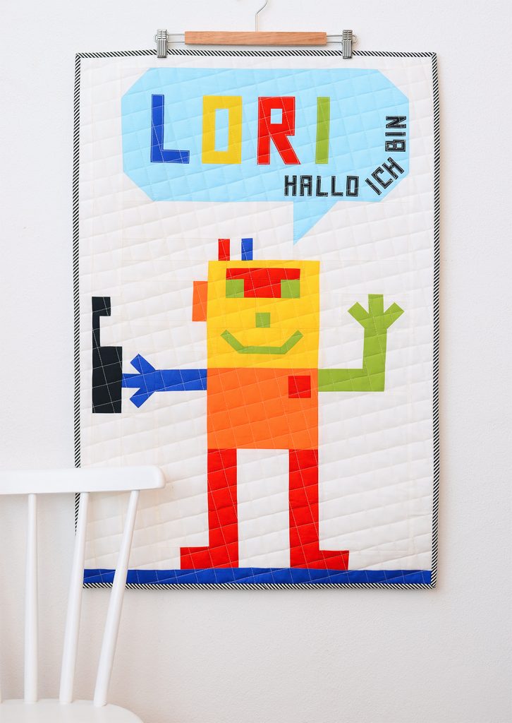 A Robot Quilt Pattern - ellis & higgs