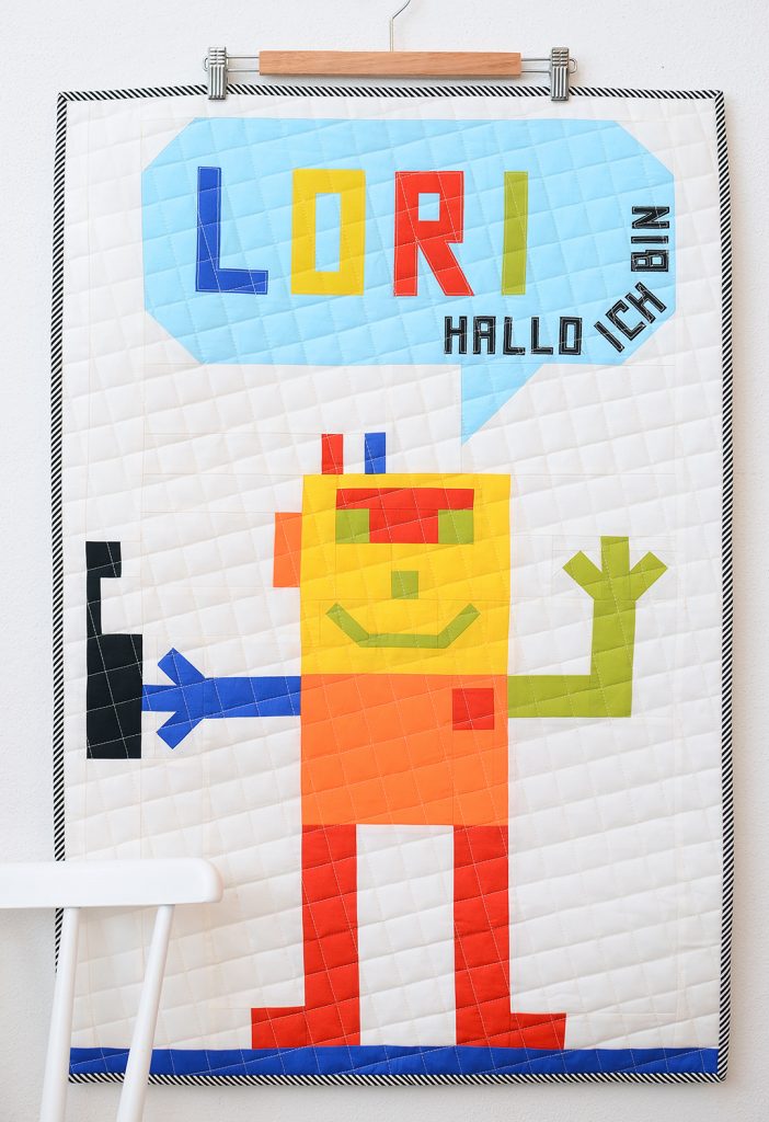 A Robot Quilt Pattern - ellis & higgs