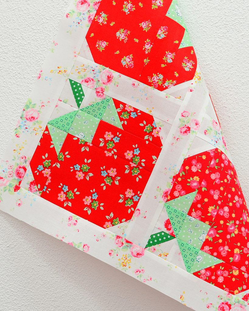 A Strawberry Quilt Pattern - ellis & higgs