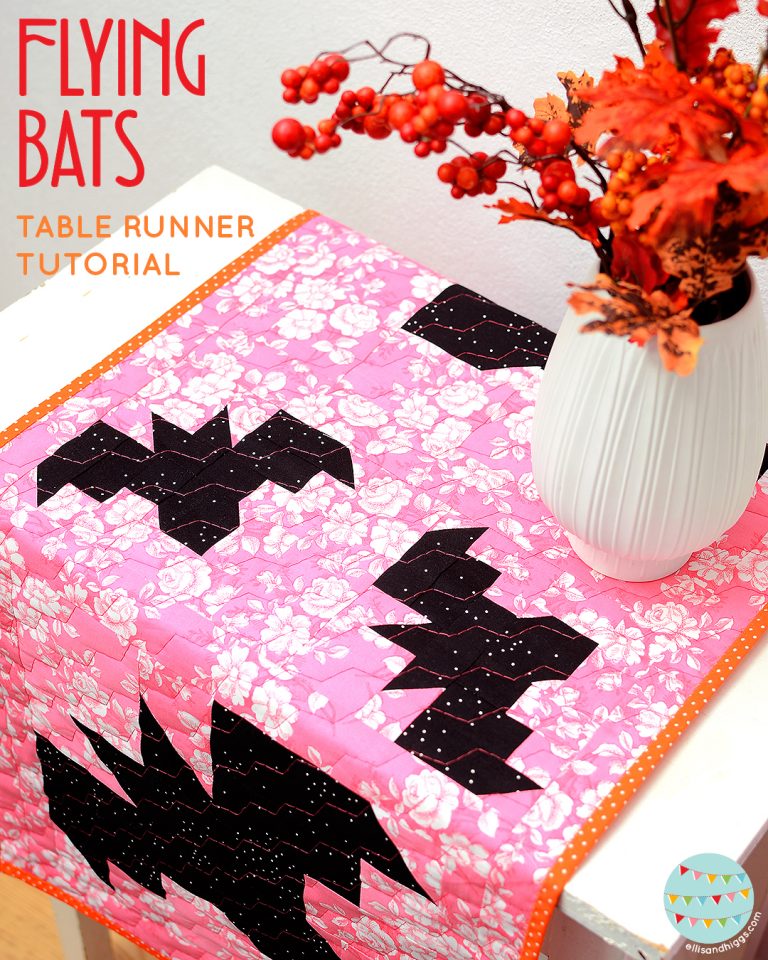 New Halloween Quilt Patterns: Bat Quilt Pattern - ellis & higgs