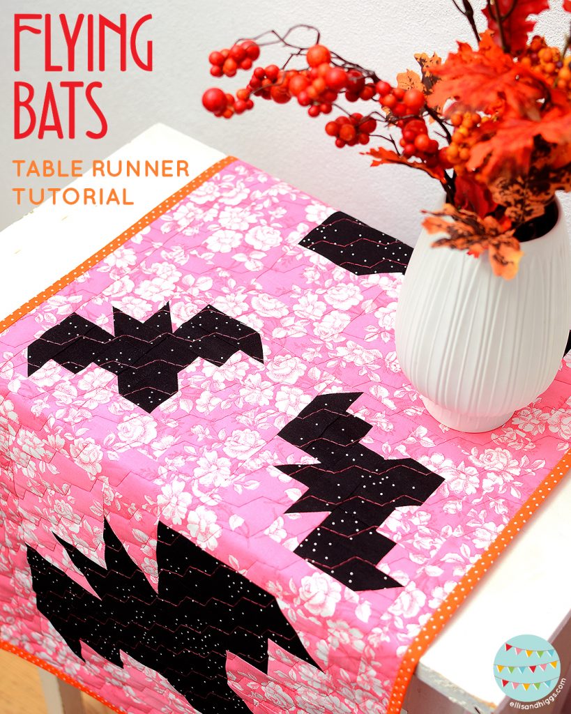 New Halloween Quilt Patterns: Bat Quilt Pattern - ellis & higgs