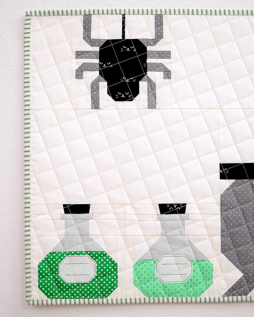 New Halloween Quilt Patterns: Potion Bottle Quilt Pattern - ellis & higgs