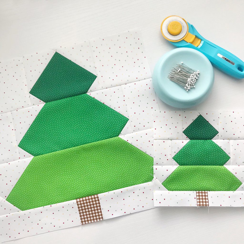 New Christmas Quilt Patterns: Christmas Tree Quilt Pattern {+ free Mini ...