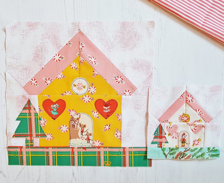 New Christmas Quilt Patterns: Gingerbread House Quilt Pattern {+ free ...