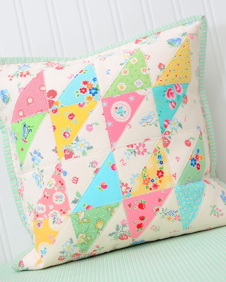 How to Make Easy Corner Triangles - ellis & higgs