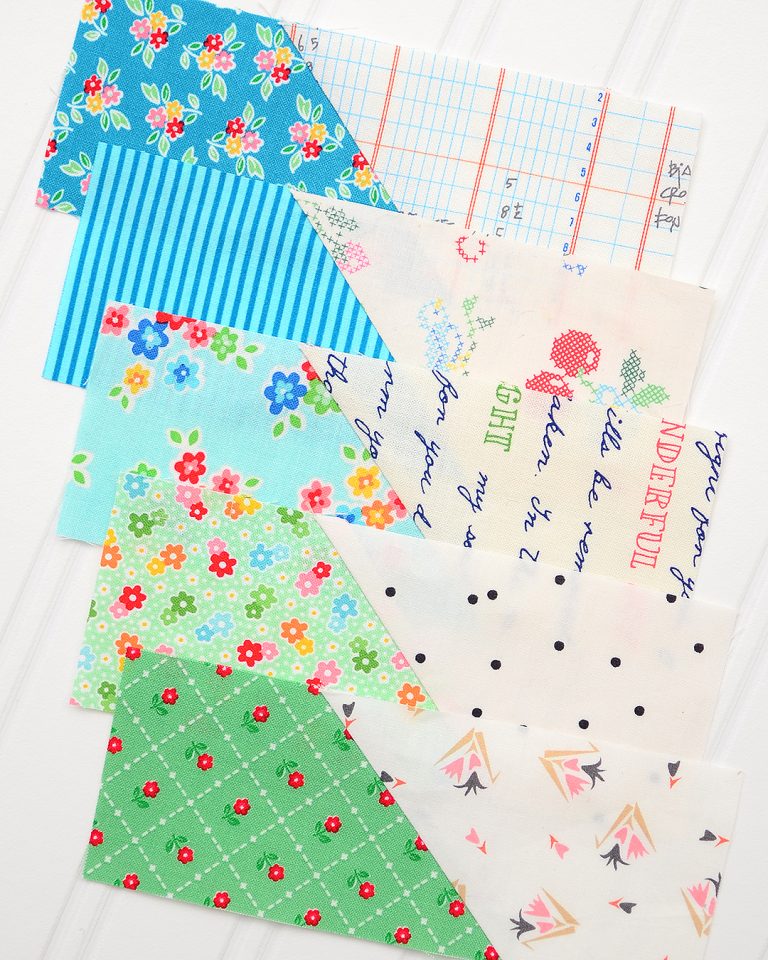 How to Make Easy Corner Triangles - ellis & higgs