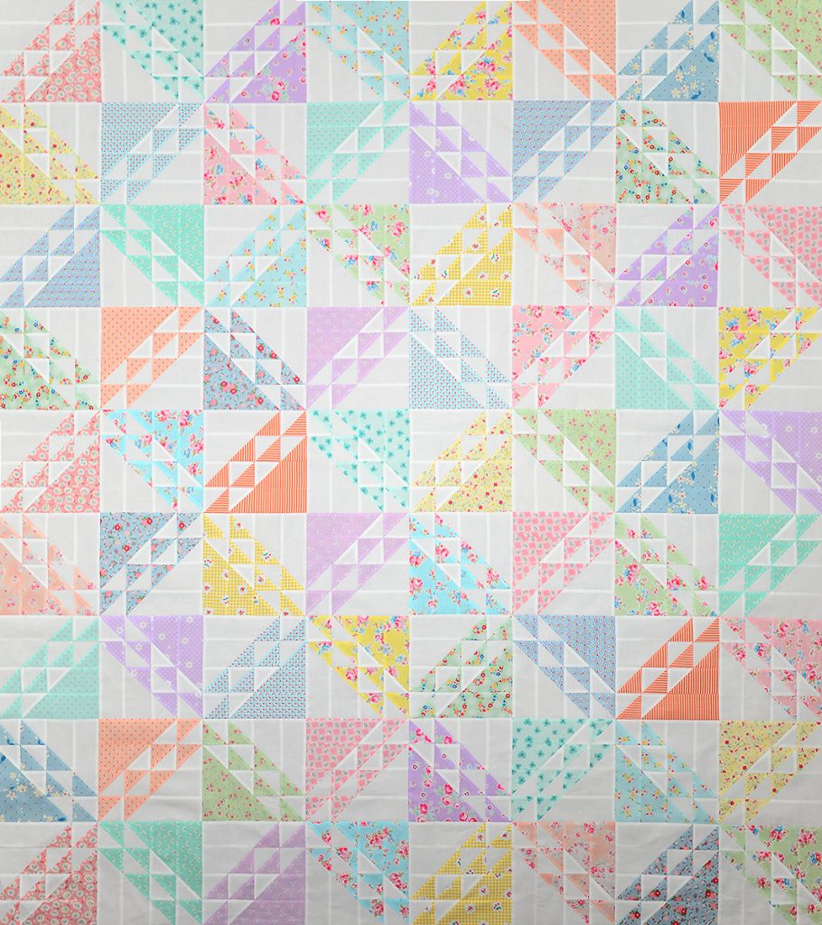 Spring Meadow - a fun Spring quilt pattern available now! - ellis & higgs