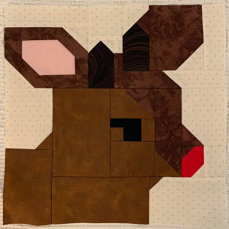 New Christmas Quilt Patterns: Reindeer Quilt Pattern - ellis & higgs