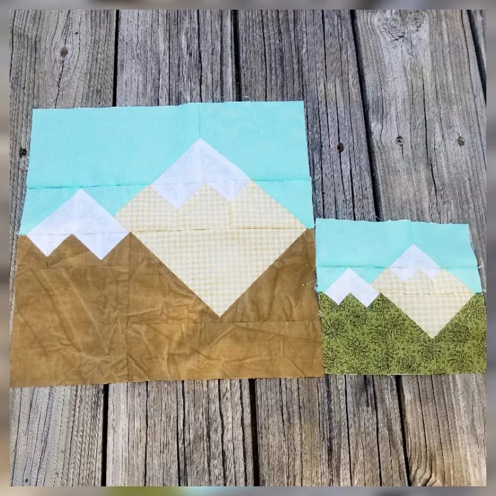 New Fall Quilt Patterns: Mountains Quilt Pattern - ellis & higgs