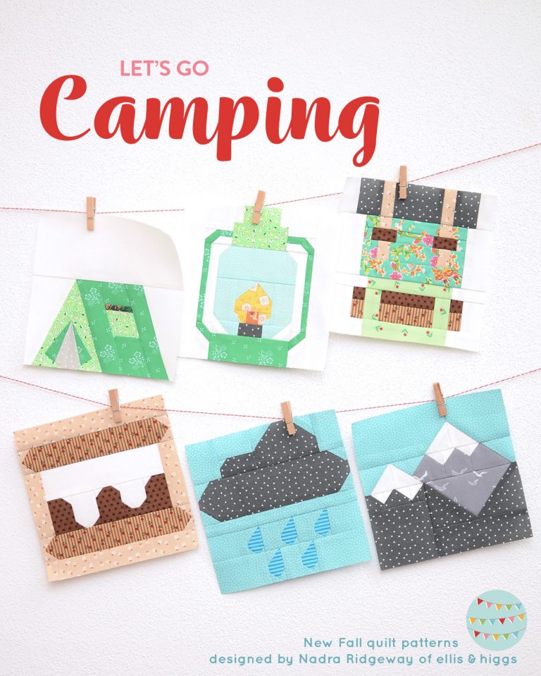 New Fall Quilt Patterns: Camping Lantern Quilt Pattern - ellis & higgs