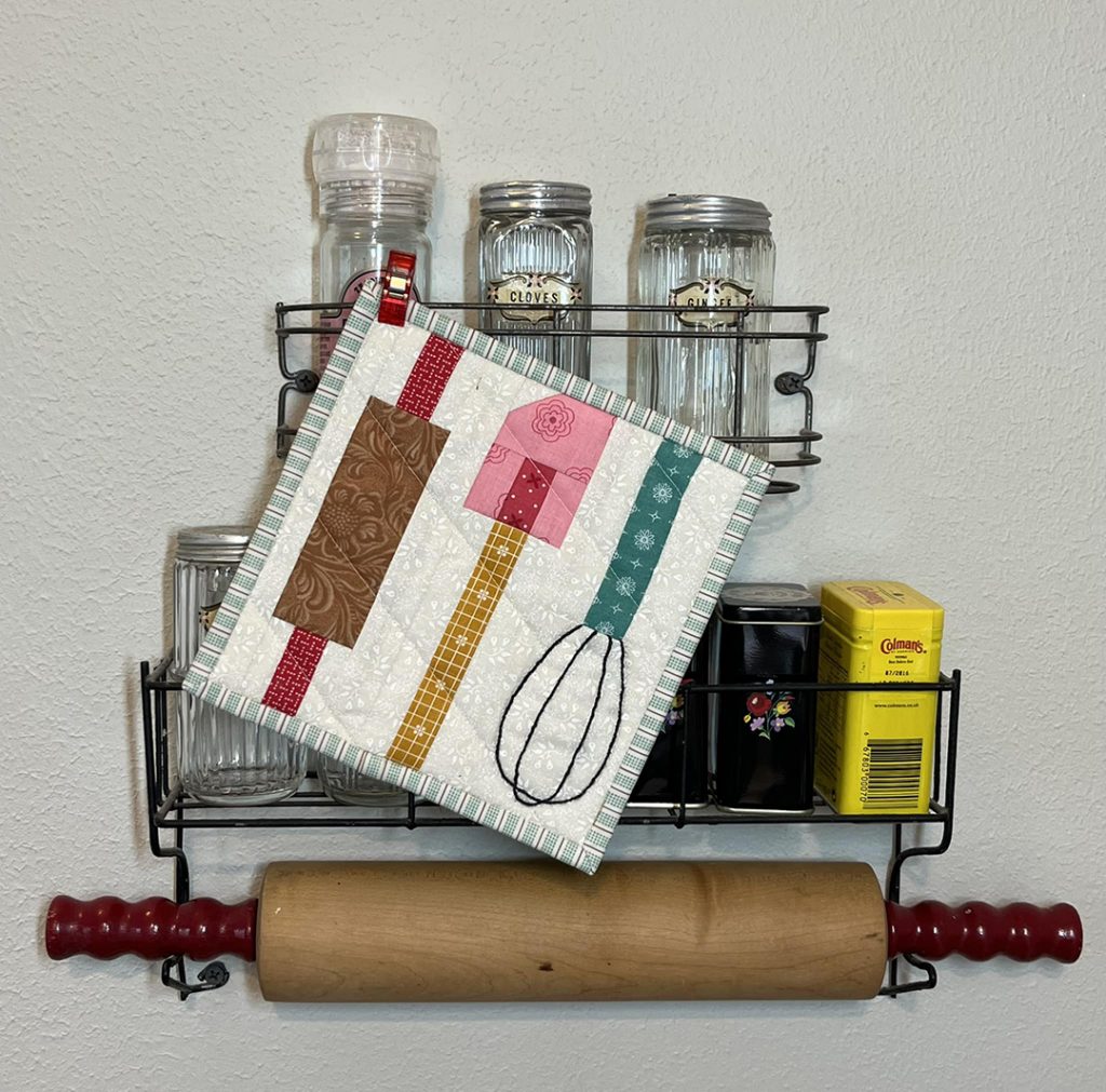 New Christmas Quilt Patterns: Baking Tools Quilt Pattern - ellis & higgs