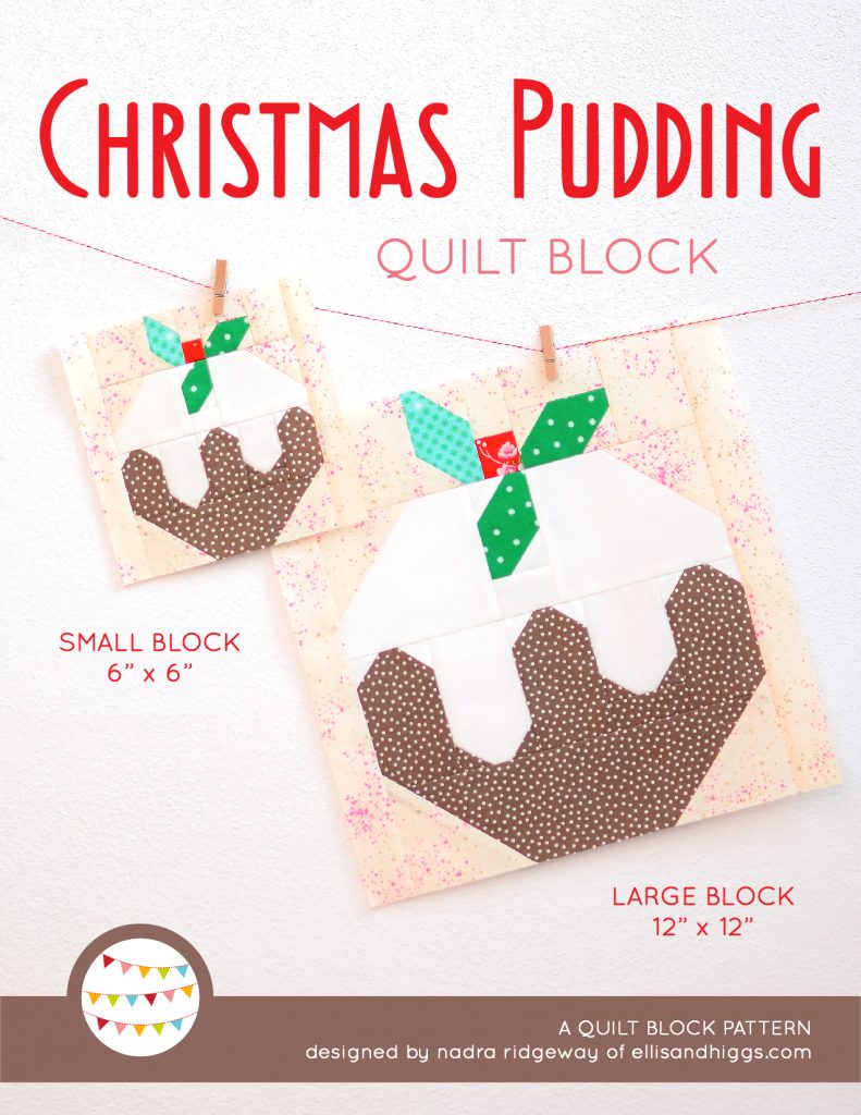 Christmas Pudding Quilted Mug Rugs Tutorial & Pattern Add-on - ellis ...