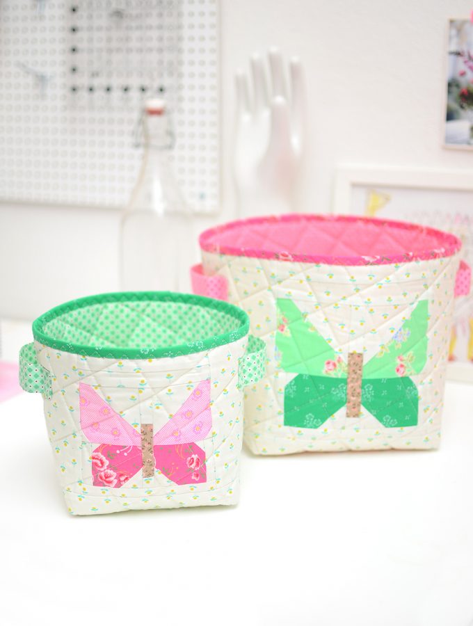 Quilted Fabric Basket - Tutorial & Pattern Add-on - ellis & higgs