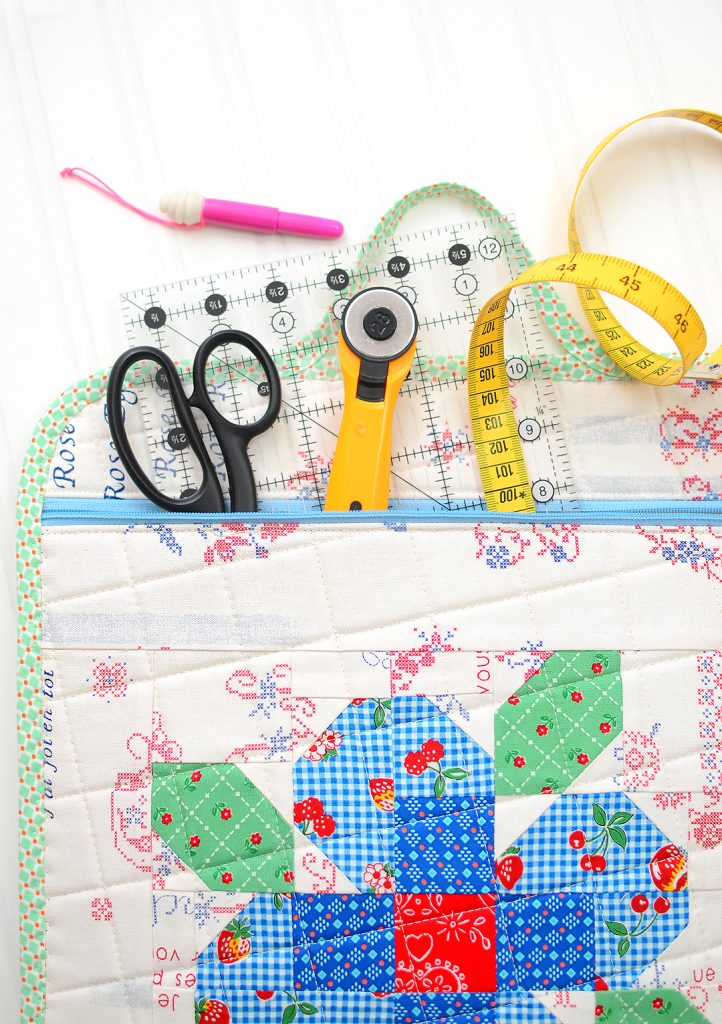 Quilted Project Bag - Tutorial & Pattern Add-on - ellis & higgs