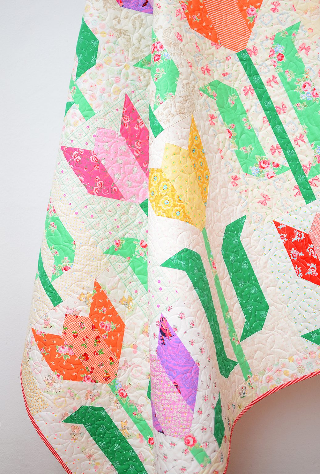 Out now - a Tulip Quilt to Celebrate Spring - ellis & higgs