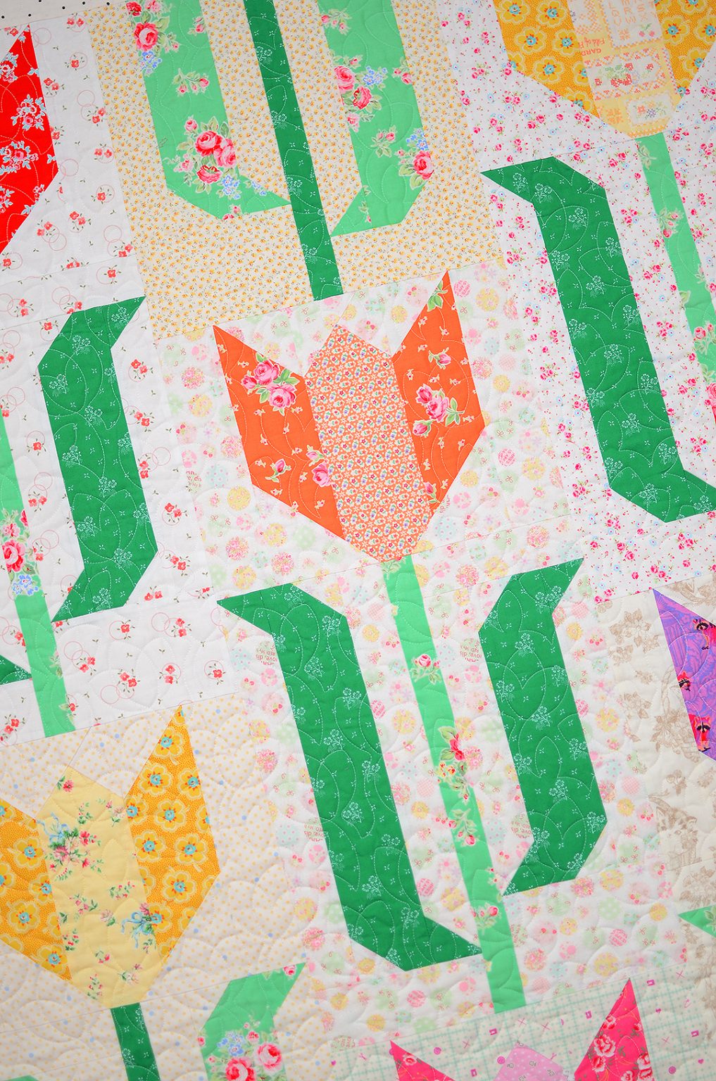 Out now - a Tulip Quilt to Celebrate Spring - ellis & higgs