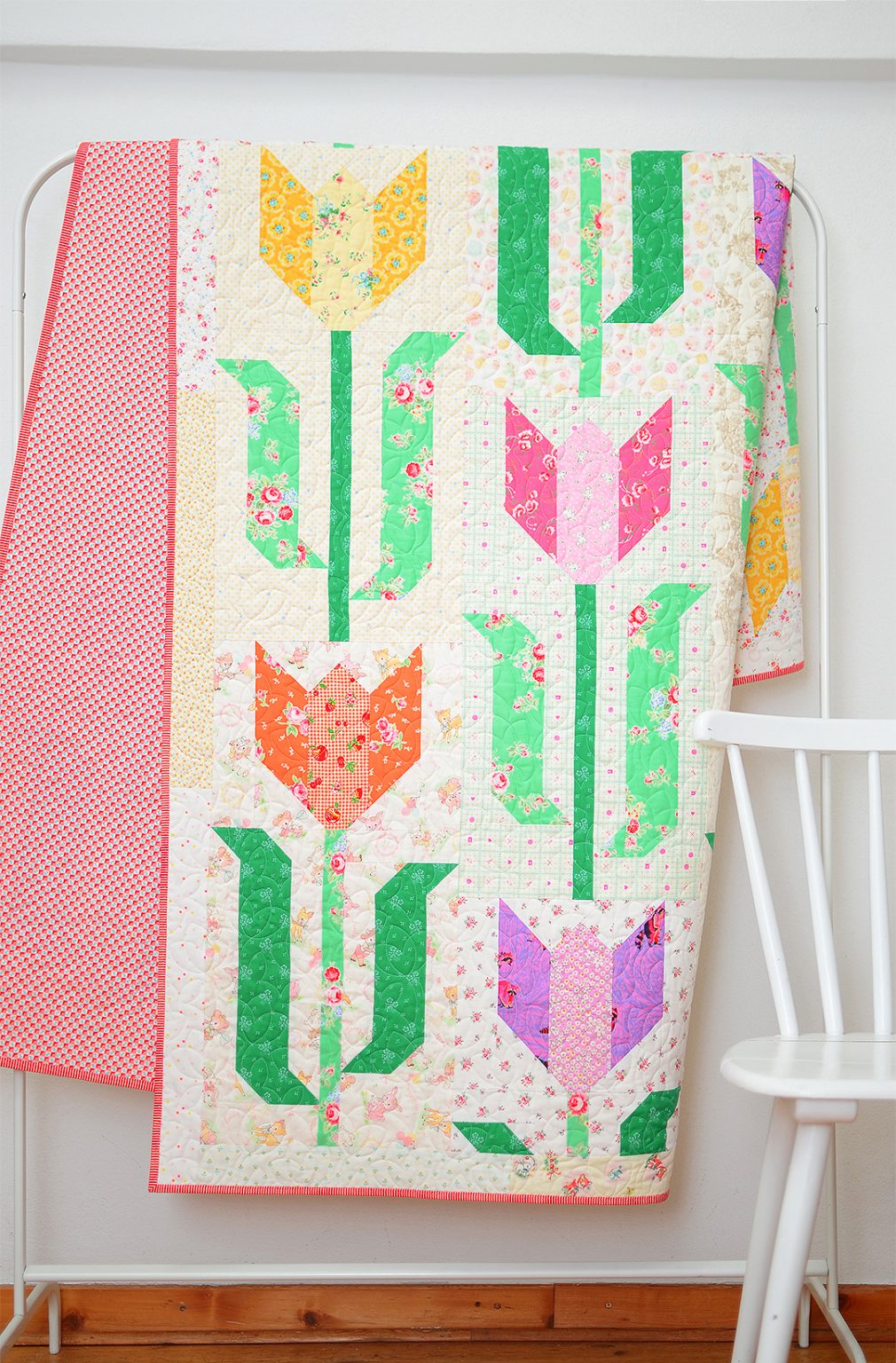 Out now - a Tulip Quilt to Celebrate Spring - ellis & higgs