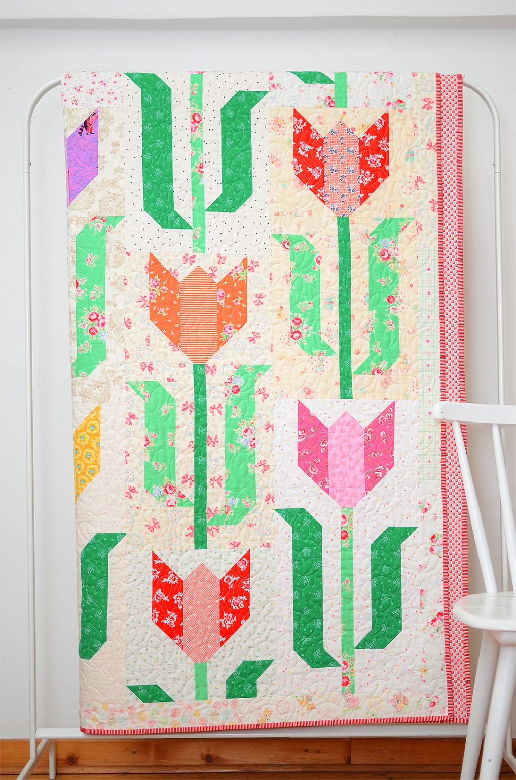 Out now - a Tulip Quilt to Celebrate Spring - ellis & higgs